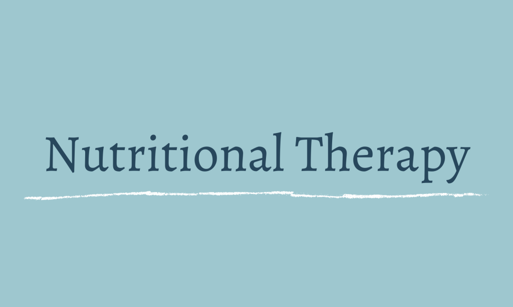 What Is Nutritional Therapy?