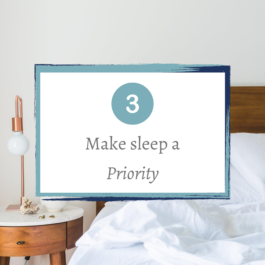 #3 Make Sleep A Priority – Nicole Gaine Nutritional Therapy